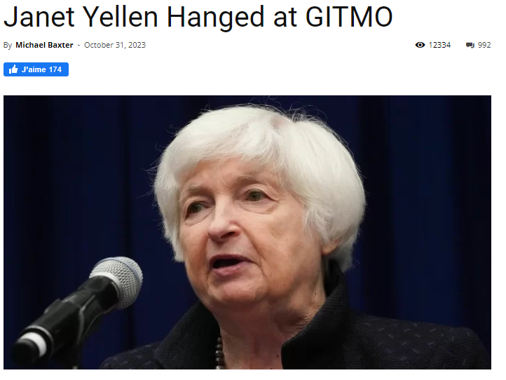 Fact Check: Janet Yellen Was NOT 'Hanged At GITMO' | Lead Stories